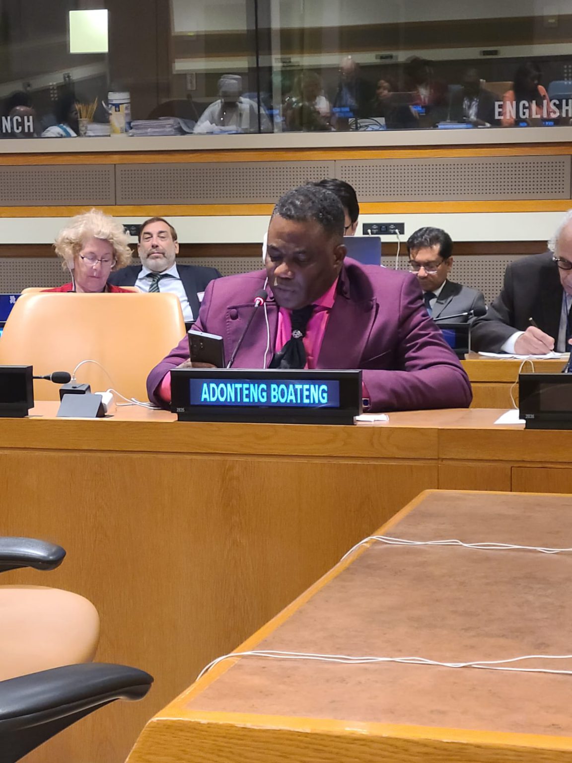 Bishop Adonteng Boateng makes Ghana proud at UN Headquarters ...