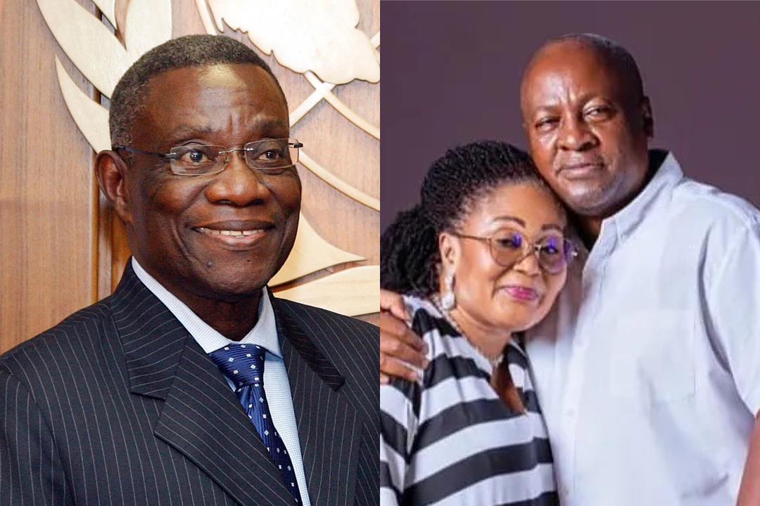 Moment Prof Mills asked Lordina Mahama to stop listening to radio ...