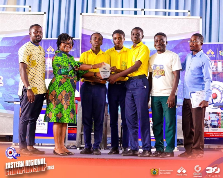 NSMQ23: Pope John SHS defeats PERSCO to win first E/R trophy ...