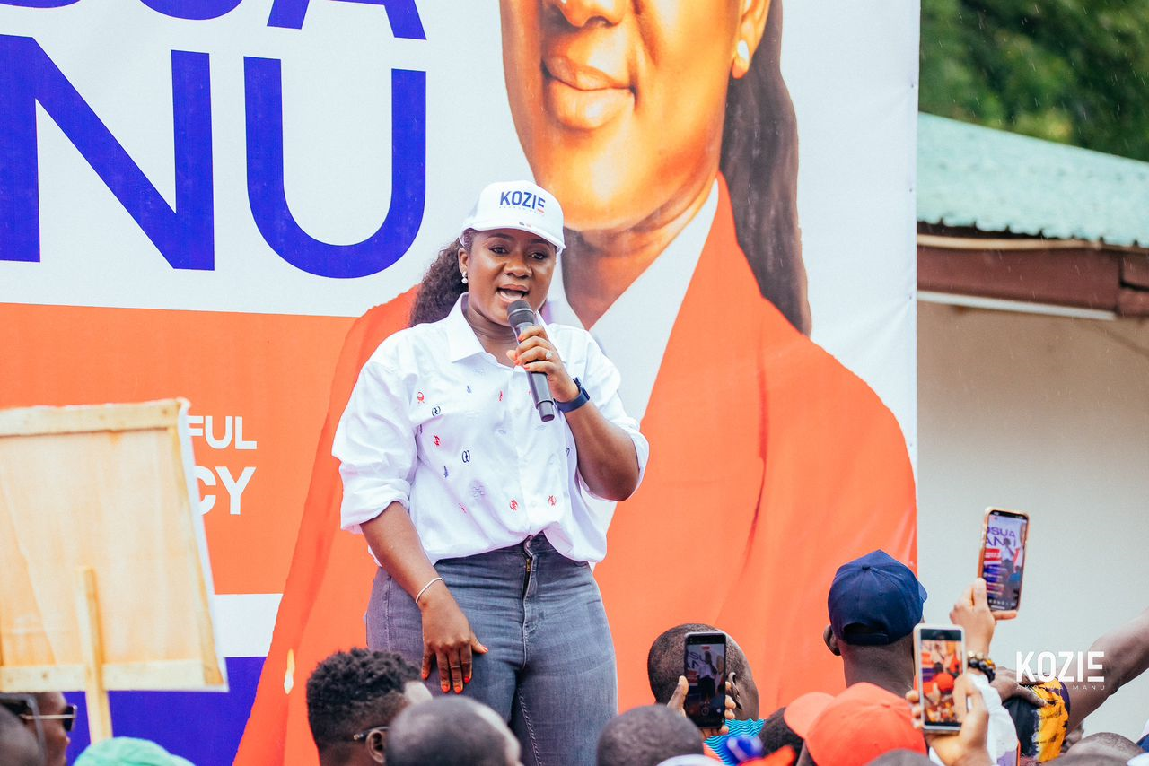 NPP elections: Akosua Manu submits forms, promises decent jobs ...