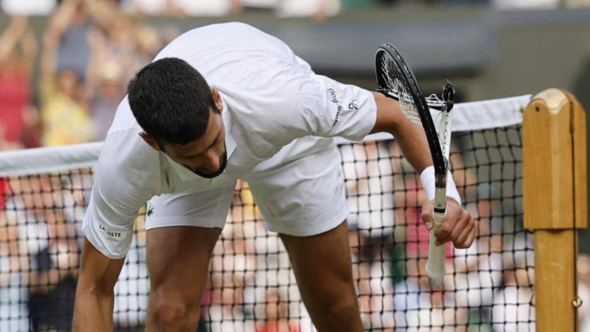 Wimbledon 2023: Novak Djokovic fined for smashing racquet in men's ...