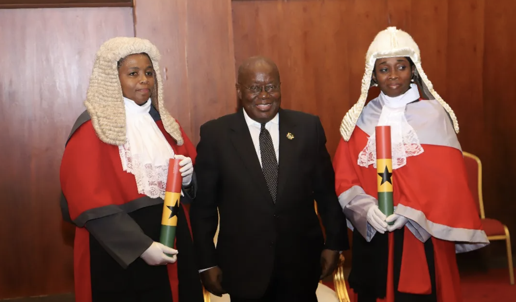 Akufo-Addo swears in two High Court judges - Adomonline.com