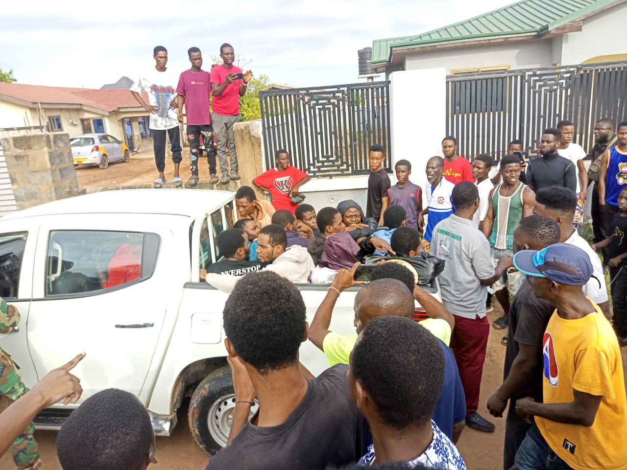 12 West African nationals rescued, 15 laptops seized at Kpone ...