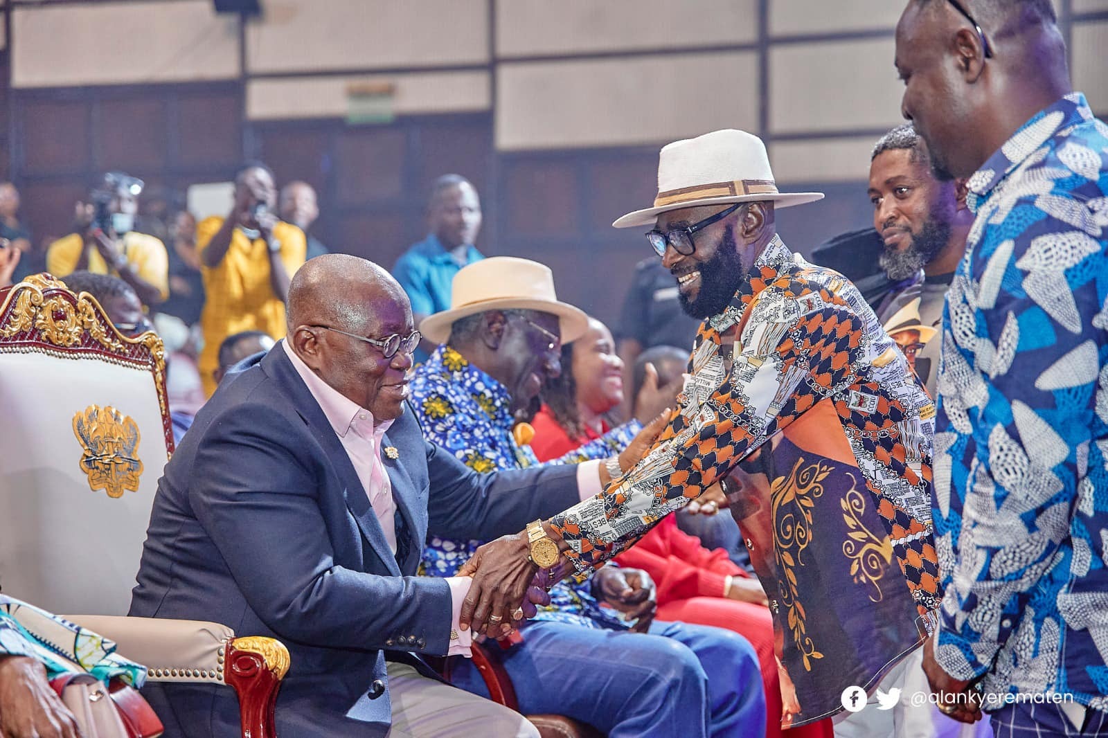 Akufo-Addo eulogises Pat Thomas for his commitment to Ghana music ...