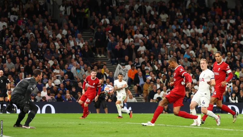 PL: Spurs beat nine-man Liverpool with late own goal - Adomonline.com