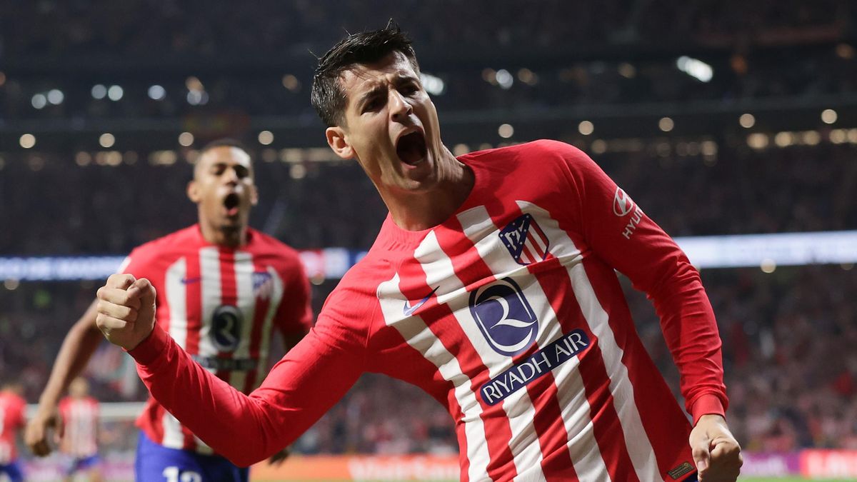 Atletico Madrid shock Real Madrid in derby as Morata scores twice ...
