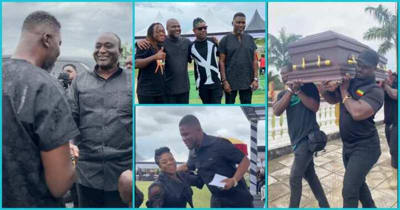 More photos from A Plus' father's funeral - Adomonline.com