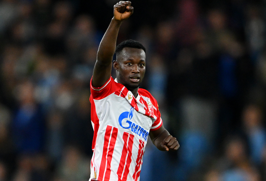 CL: Osman Bukari scores in Red Stars Belgrade defeat to Man City ...