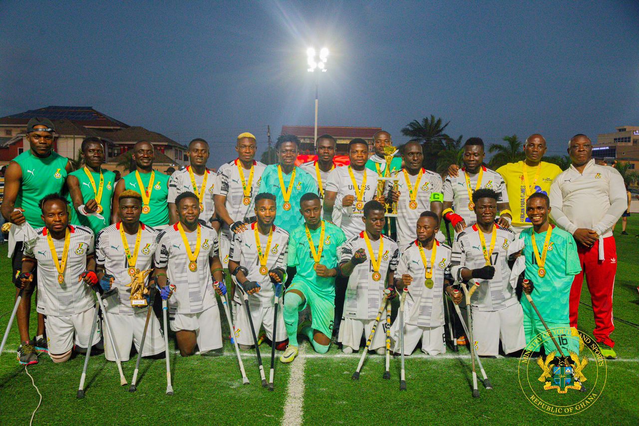 African Para Games 2023: Ghana Amputee Football team crowned champions ...
