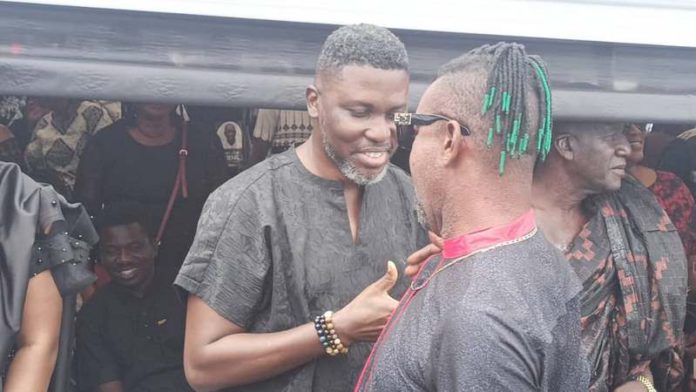 More photos from A Plus' father's funeral - Adomonline.com