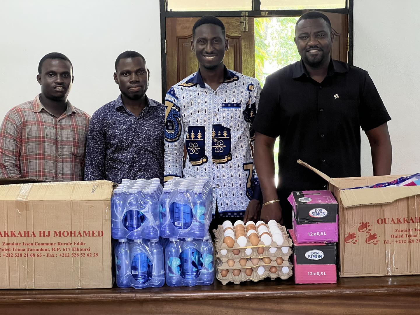 Dumelo supports Legon students from Mepe - Adomonline.com