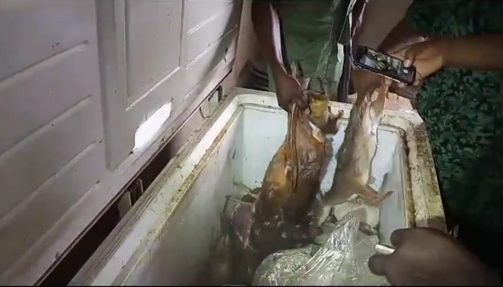 C/R: Chop bar operators angry after wildfire officers seize bush meat ...