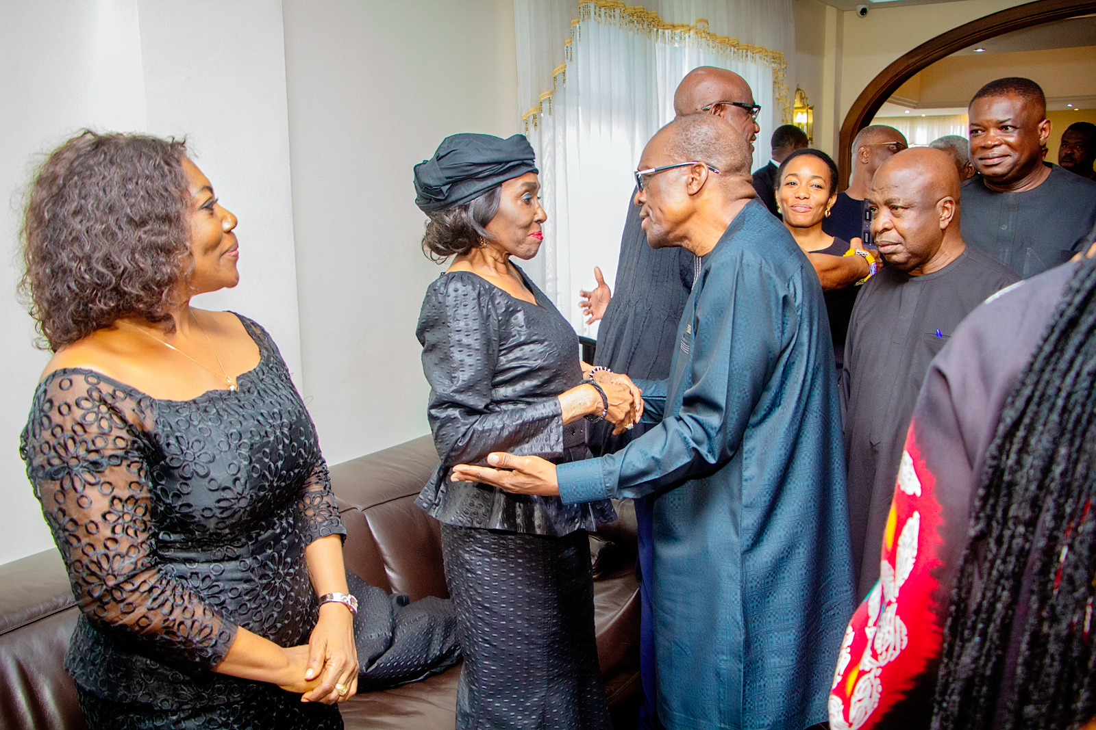 Konadu Agyeman-Rawlings, family commiserate with Kufuor [Photos ...