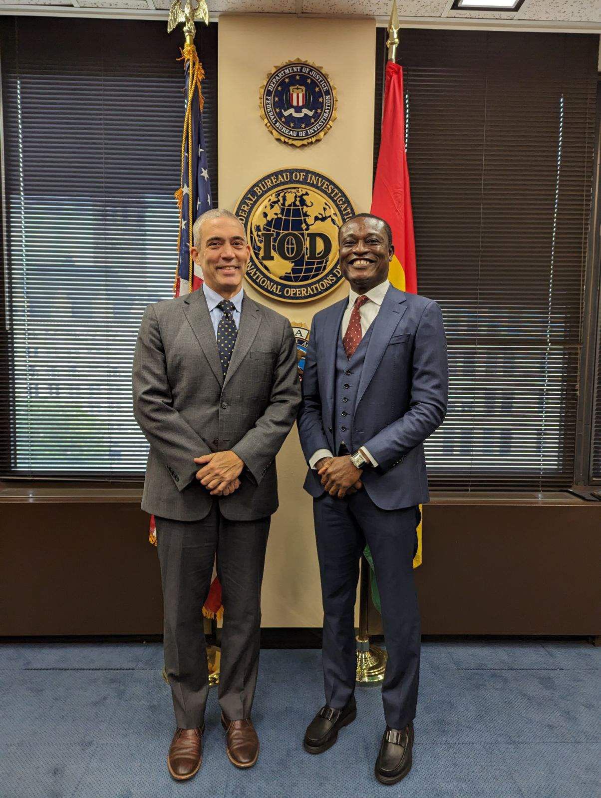 OSP meets FBI officials in Washington [Photos] - Adomonline.com
