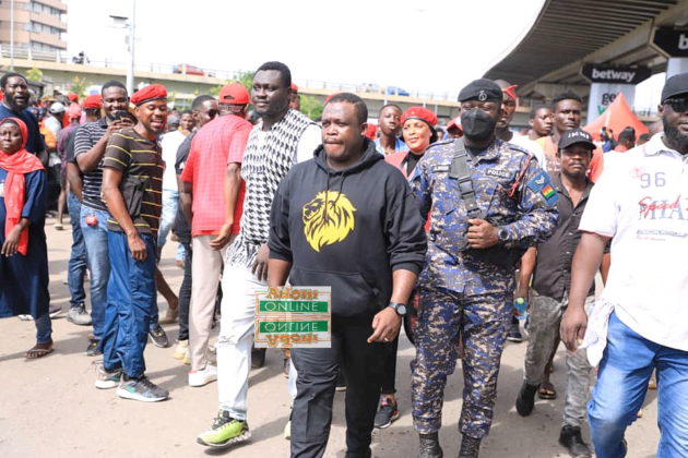 OccupyBoG demo: I owe nobody an apology - Sam George - Adomonline.com