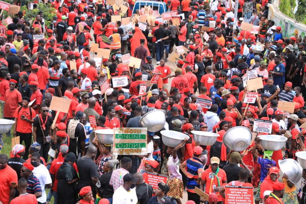 #OccupyBoG demo in pictures - Adomonline.com