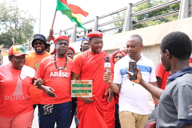 #OccupyBoG demo in pictures - Adomonline.com