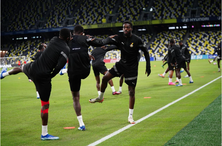 Black Stars hold final training at GEODIS Park ahead of USA game ...
