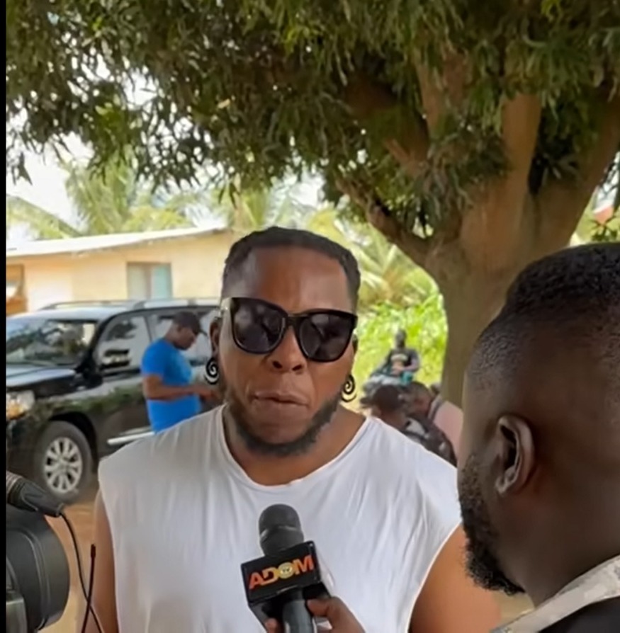 Rapper Edem almost in tears after visiting Akosombo Dam spillage ...