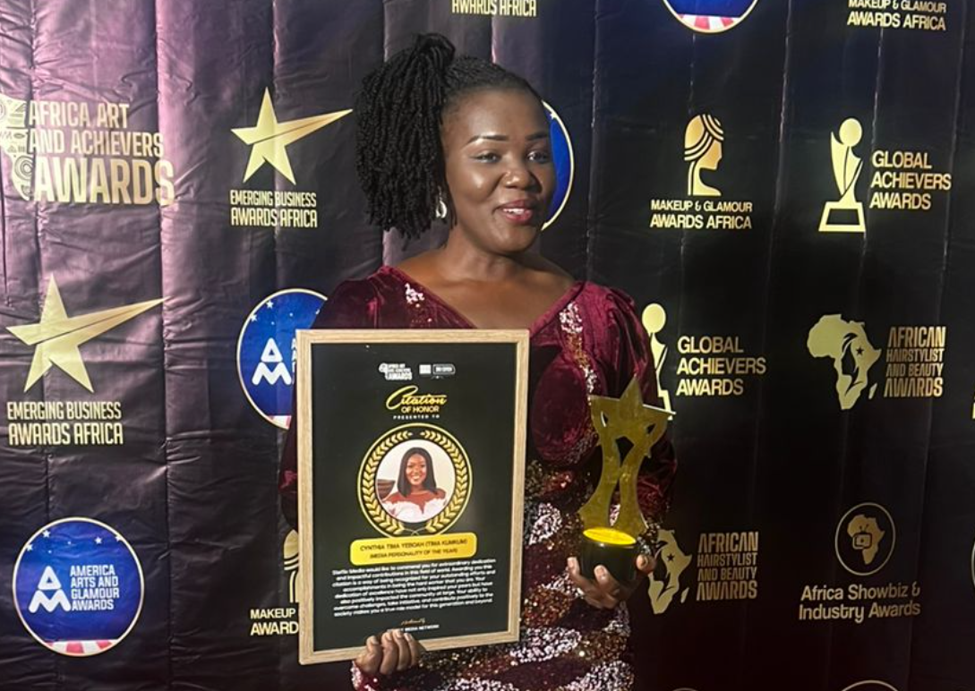 Tima Kumkum honoured as 'Media Personality of the Year' at Africa Arts ...