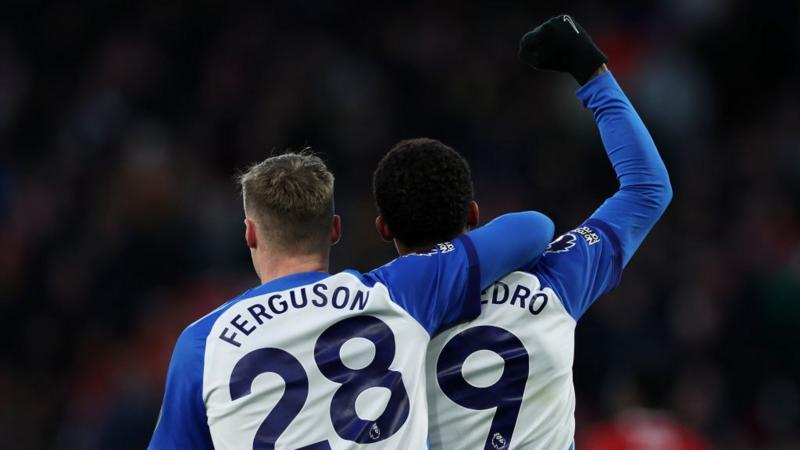 PL: Pedro double seals dramatic Brighton win at Forest - Adomonline.com