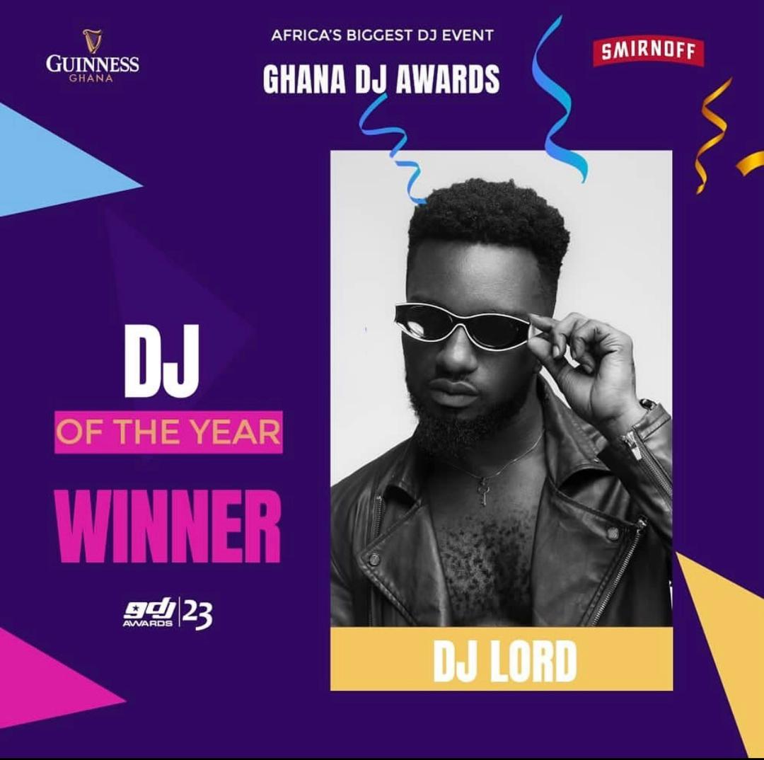 DJ Lord OTB wins 2023 Guinness Ghana DJ of the Year - Adomonline.com