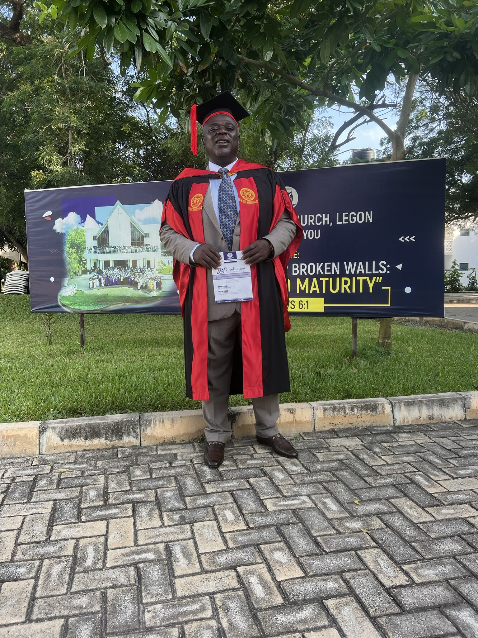 Koku Anyidoho graduates with a degree in Theology [Photos] - Adomonline.com