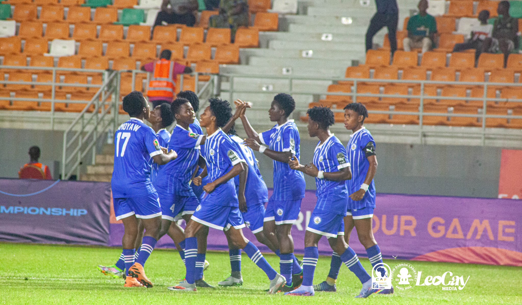 CAFWCL 2023: Ampem Darkoa Ladies into semis after win over Huracanes FC ...