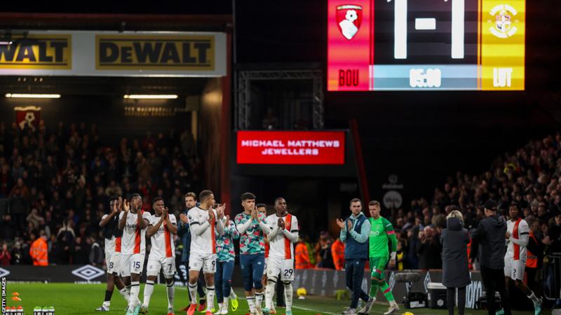 Luton's abandoned match at Bournemouth to be replayed in full ...