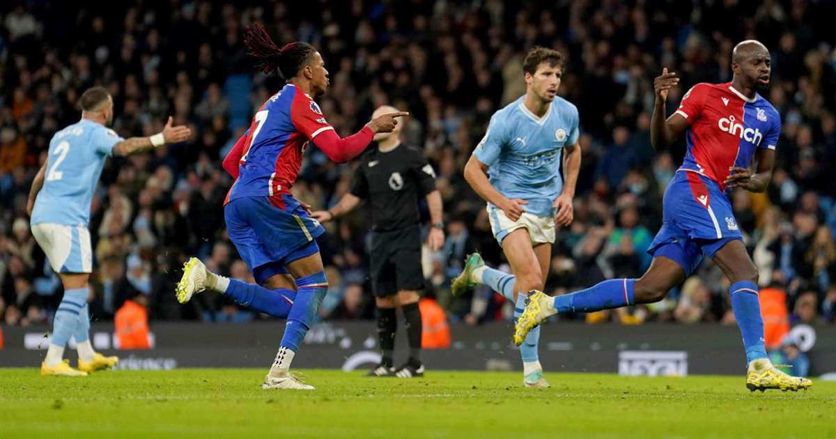 Palace deny Man City win with 95th-minute penalty - Adomonline.com