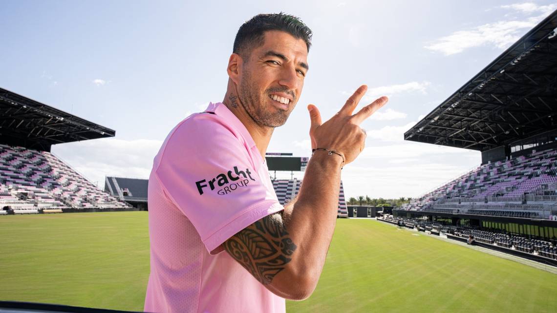 Luis Suarez: Uruguay striker joins Inter Miami & reunites with Lionel ... Luis Suarez: Uruguay striker joins Inter Miami & reunites with Lionel ...
