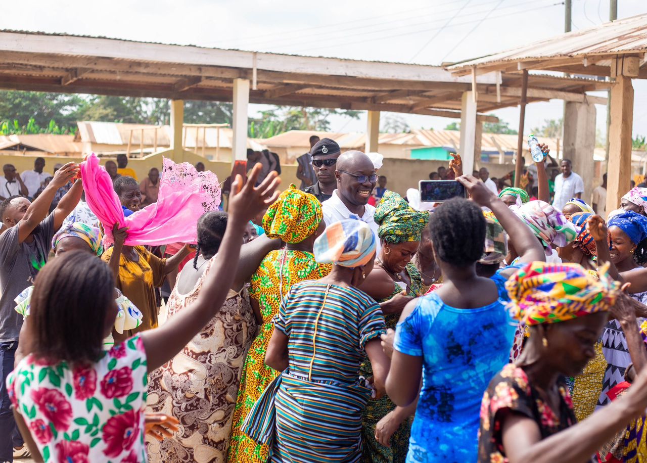 Ato Forson celebrates Christmas holidays with Ajumako-Enyan-Essiam ...