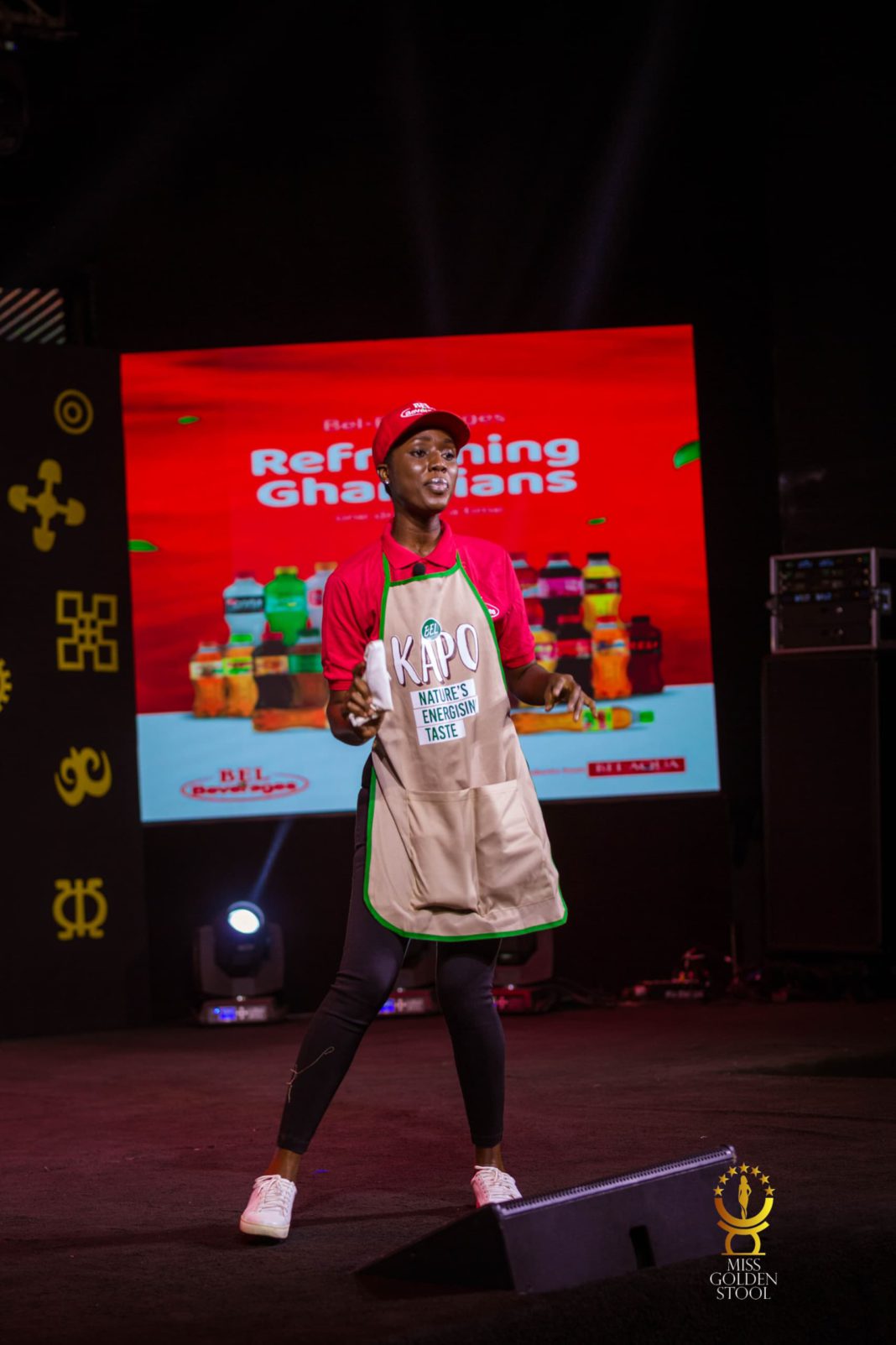 Miss Golden Stool: Contestants showcase advertising talents in sponsor ...