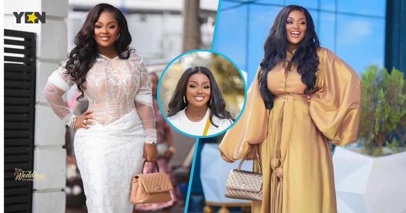 Jackie Appiah rocks GH¢4,800 Jil Sander T-shirt and GH¢47,900 chanel bag; fans react ...