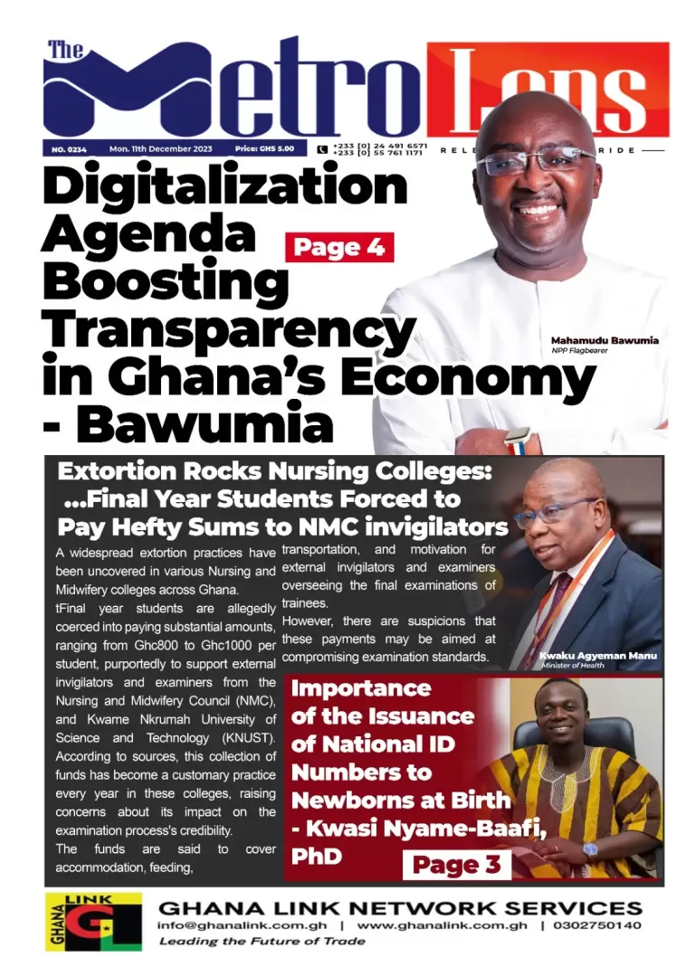 Newspaper headlines: Monday 11th December 2023 - Adomonline.com