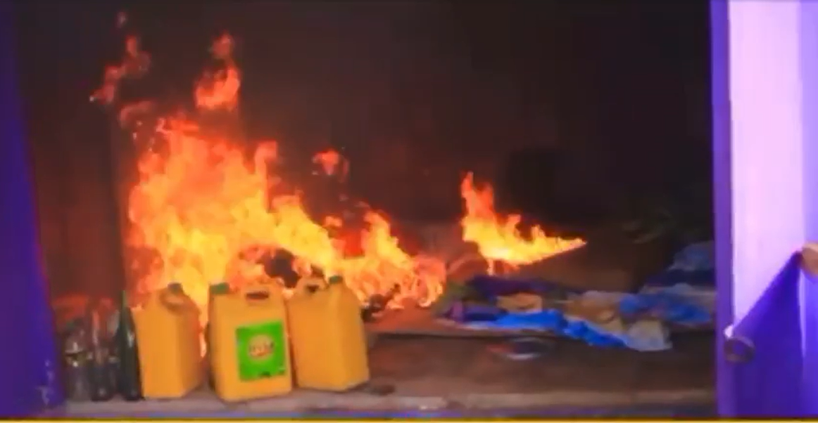 Mysterious fire outbreak at Bibiani: Over 15 rendered homeless ...