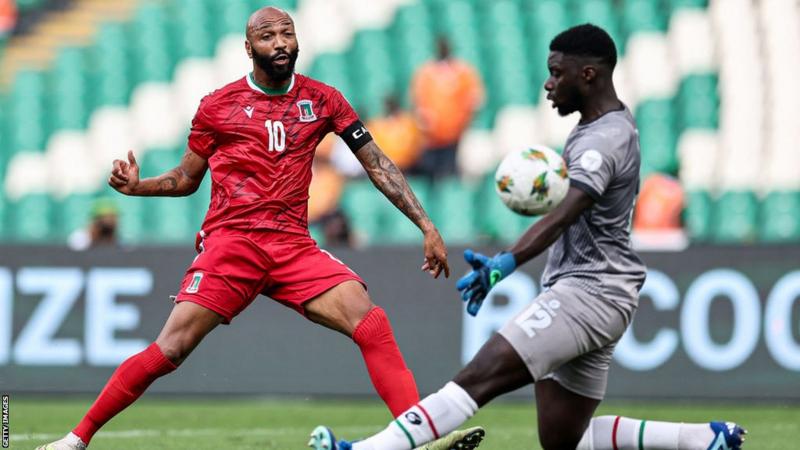 2023 Afcon Emilio Nsue Scores Hat Trick In Equatorial Guinea Victory