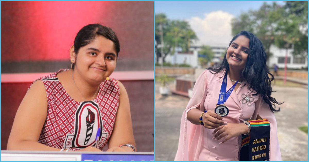 NSMQ star graduates from Legon with first class honours - Adomonline.com