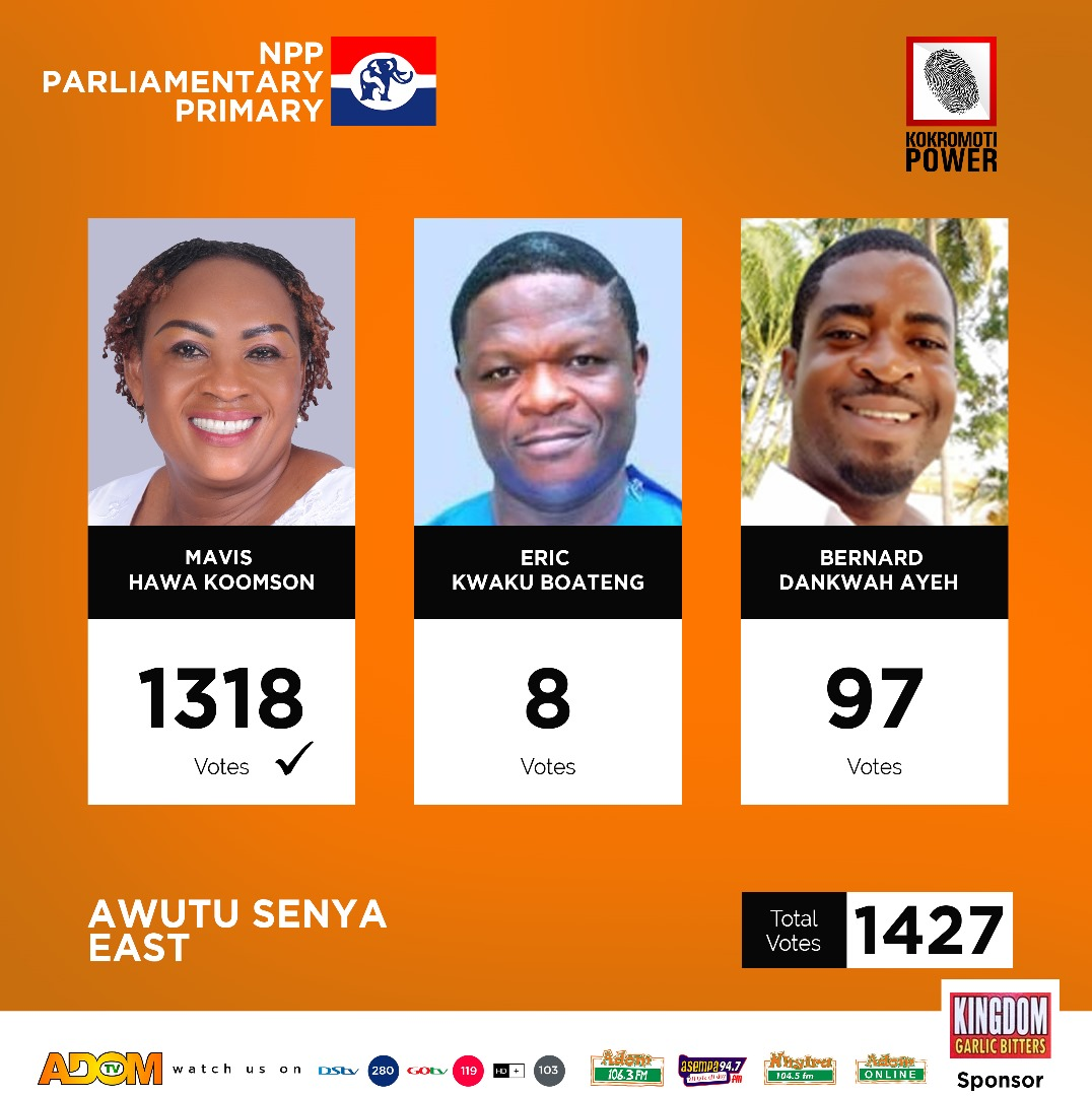 Infographics: NPP MPs who lost or retained their parliamentary bids ...