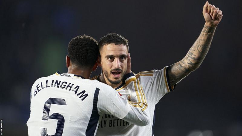 Joselu double takes Real Madrid top of La Liga - Adomonline.com