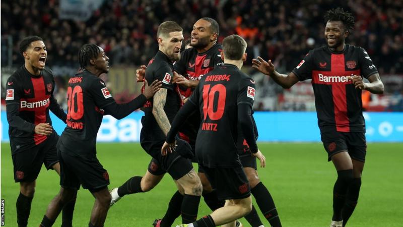 Bayer Leverkusen set unbeaten record and go 11 points clear - Adomonline.com