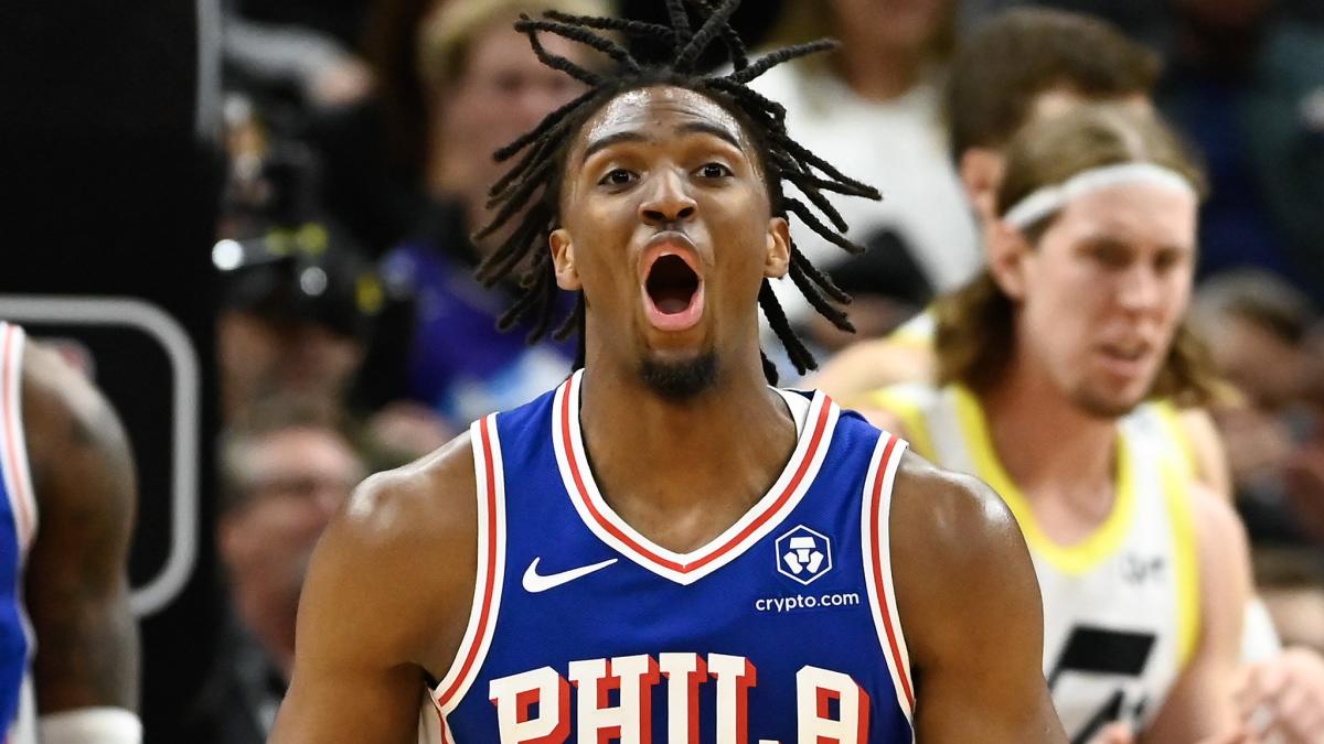 NBA: Tyrese Maxey helps Philadelphia 76ers end losing run against Utah ...