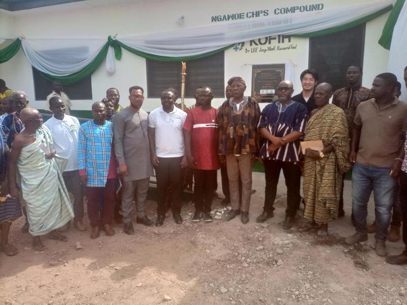 Outgoing deputy Health Minister commissions 3 CHPS compound in Oti ...