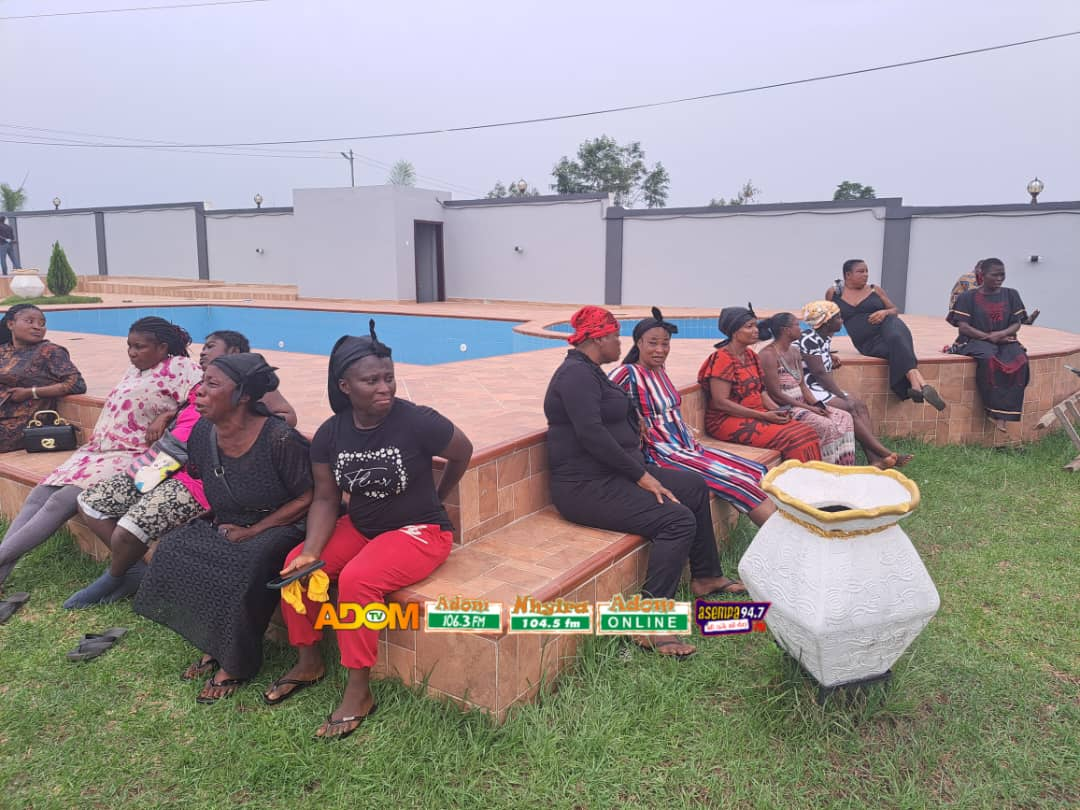 Tears at John Kumah’s residence [Watch] - Adomonline.com