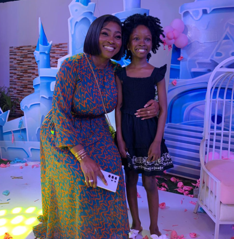 Global model Mylah Gyimah adds glamour to Nana Ama McBrown's Kid's ...