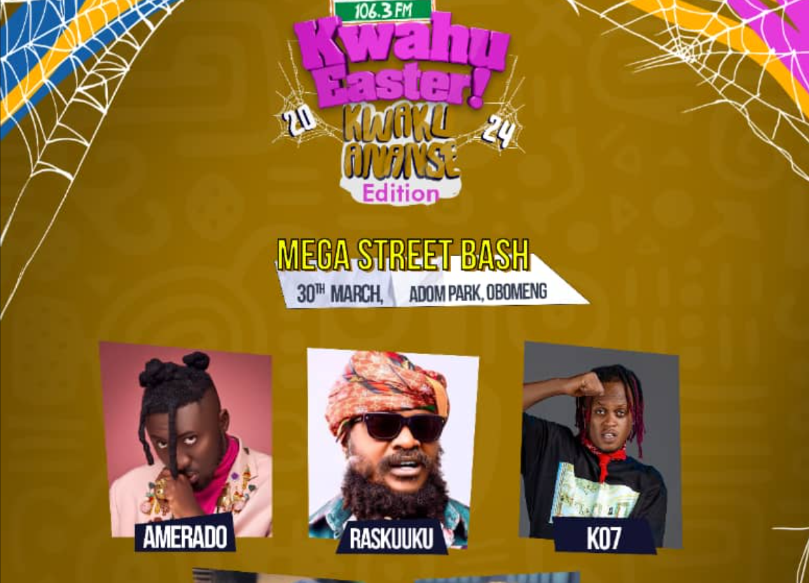 Ras Kuuku, Amerado and more to thrill patrons at Adom Kwahu Easter Mega Bash 2024 - Adomonline.com