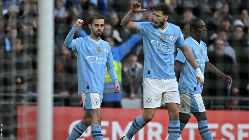 Late Silva goal sends Man City into FA Cup final - Adomonline.com