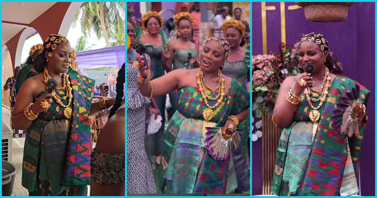 Irene Logan ties knot in colourful ceremony [Video] - Adomonline.com