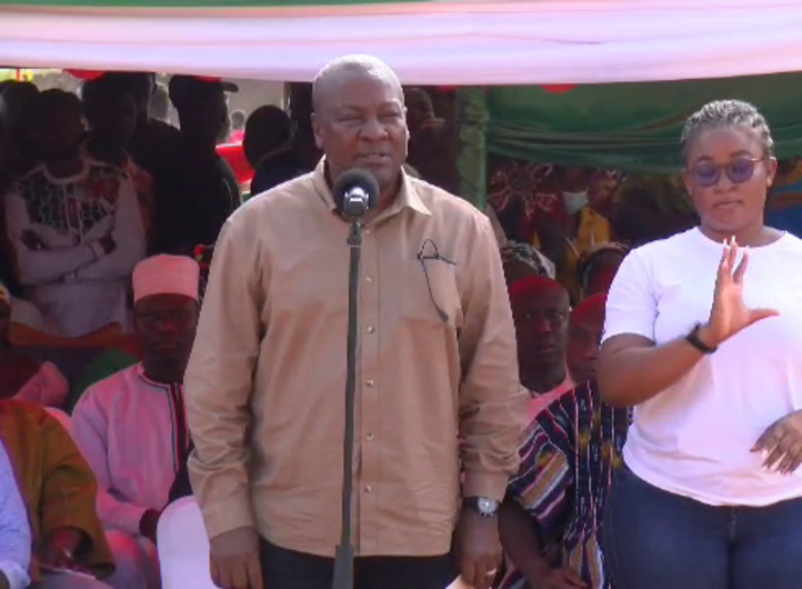 Mahama begins 4-day tour of Upper East Region