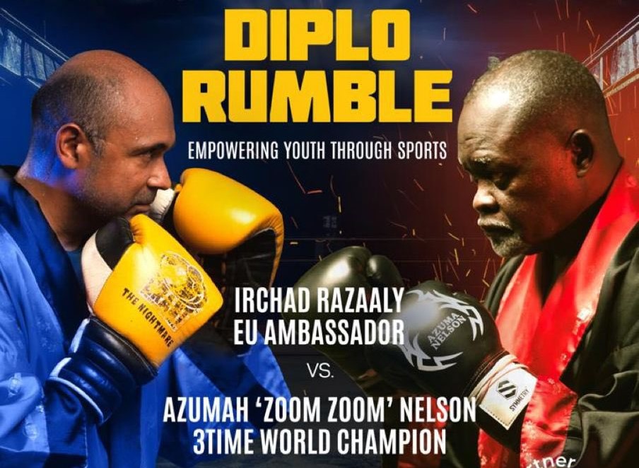 Azumah Nelson returns to the ring to face EU Ambassador - Adomonline.com